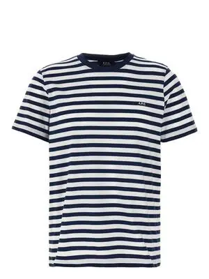 A.p.c. Emilien' T-shirt - Blue
