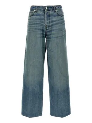 HAIKURE Bethany Denim Trousers - Blue