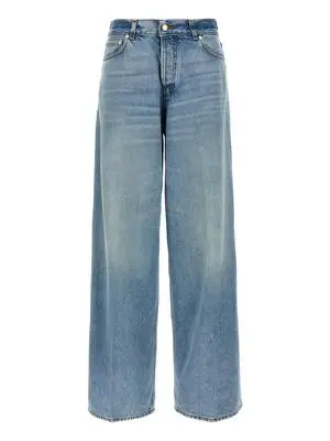 HAIKURE Bethany Denim Trousers - Light Blue