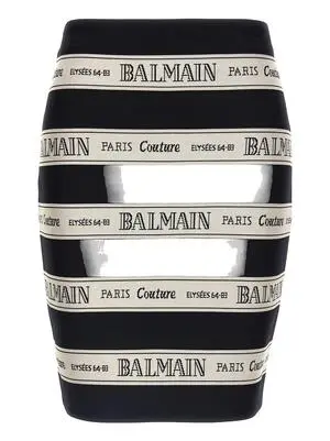 Balmain Nastro Skirt - Black