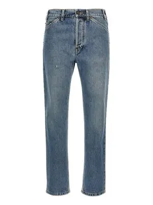 Moschino Cotton Denim Jeans - Blue