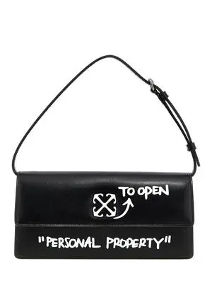 Off-White Jitney 1.0 Shoulder Bag - White/black