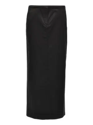 TOTÊME TOTEME Straight Midi Skirt
