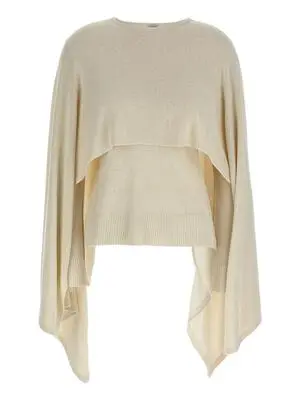 TOTÊME TOTEME Silk Cape Sweater