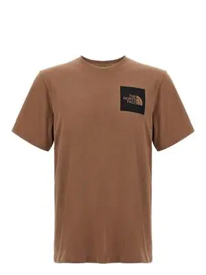 The North Face 'fine' T-shirt Brown