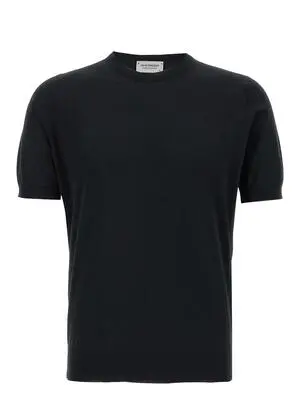 John Smedley Kempton' T-shirt - Black