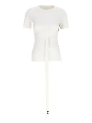 Y3 Lyoncell T-shirt - White/black