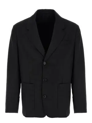 Prada Single-breasted Blazer - Black