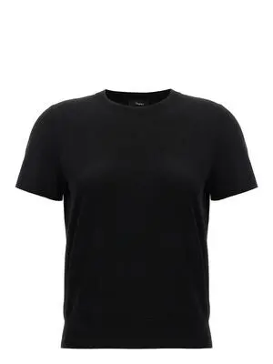 Theory Merino Wool Crewneck Sweater - Black