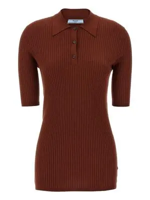 PRADA PRADA Ribbed Shirt