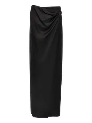 TOM FORD TOM FORD Silk Wrap Skirt