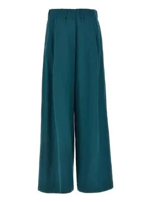 Dries Van Noten Pila Wool Blend Pants - Green