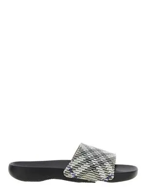 BURBERRY BURBERRY Dive Check Sandals