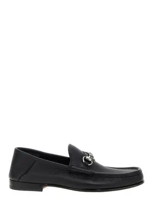 GUCCI GUCCI Horsebit 1953 Perforated Leather Loafers