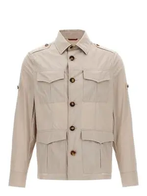 Brunello Cucinelli BRUNELLO CUCINELLI Saharan Jacket Beige