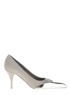 Prada PRADA Satin Pumps Silver