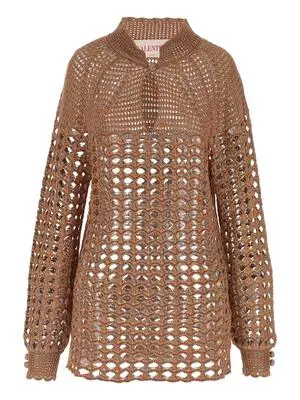 Valentino Garavani Openwork Sweater - Multi