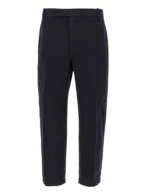 Thom Browne Cotton Twill Utility Trousers - Blue