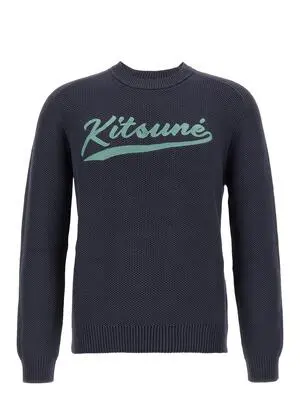 MAISON KITSUNÉ MAISON KITSUNE Varsity Cotton Sweater