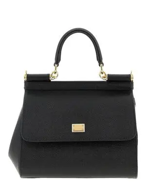 Dolce & Gabbana DOLCE & GABBANA Sicily Handbag Black