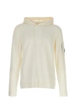 C.P. COMPANY C. P. Company 'sea Island' Hoodie - White