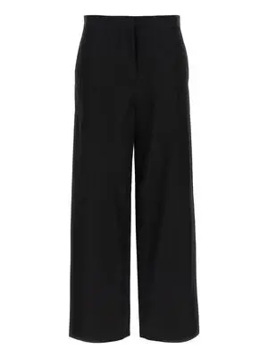 TOTEME Twisted Seam Trousers - Black