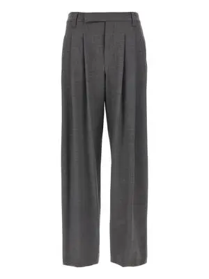 Brunello Cucinelli BRUNELLO CUCINELLI Sartorial Baggy Pants Gray