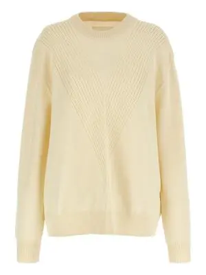 JIL SANDER Wool Sweater - White