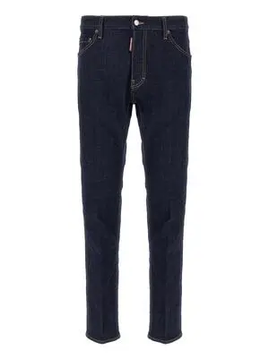 Dsquared2 Cool Guy Cotton Denim Jeans - Blue