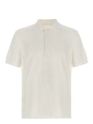 TOM FORD Piqué Polo Shirt White