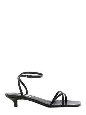 TOTÊME 'letaher Crossover' Sandals