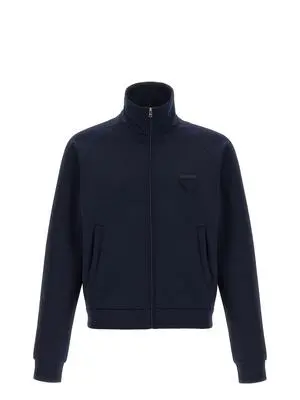 Prada Tech Fabric Sweatshirt - Blue