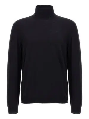 ZANONE Flexwool Turtleneck Sweater - Blue