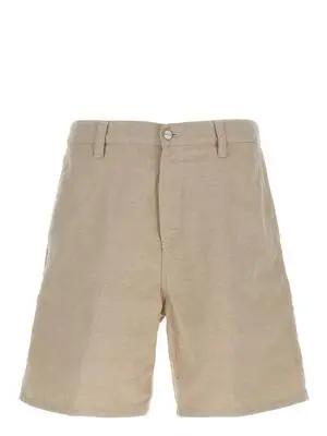 Carhartt Work In Progress CARHARTT WIP Walter Single Knee Bermuda Shorts Beige