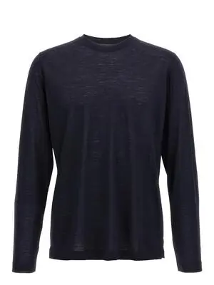 ZANONE Light Wool T-shirt - Blue