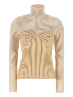 JEAN PAUL GAULTIER JEAN PAUL GAULTIER Trompe L'Oeil Corset Sweater