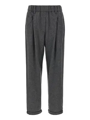 BRUNELLO CUCINELLI BRUNELLO CUCINELLI Wool And Cashmere Trousers