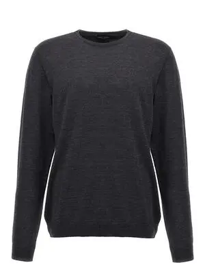 ROBERTO COLLINA Merino Wool Sweater - Gray