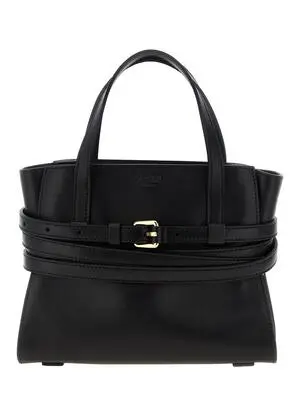 Moschino Tie Me Small Handbag - Black