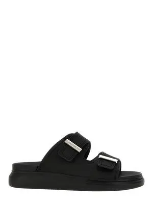 Alexander McQueen Rubber Sandals - Black