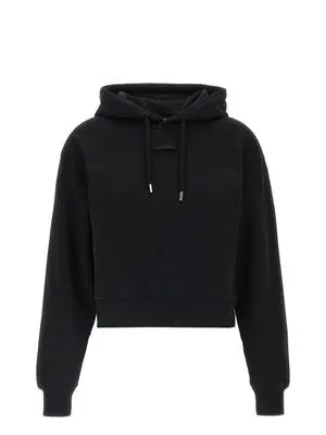 Jacquemus Le Hoodie Gros-grain Hoodie - Black