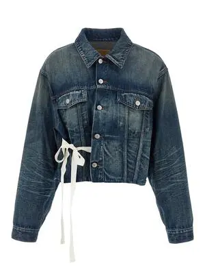 MAISON MARGIELA MM6 MAISON MARGIELA Tape Denim Jacket
