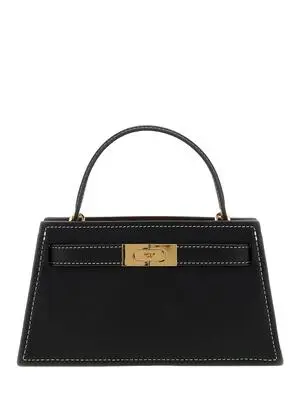 Tory Burch Petite Lee Radziwill Handbag - Black