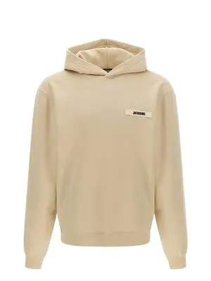 Jacquemus Le Hoodie Gros-grain - Beige