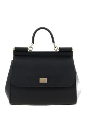 Dolce & Gabbana Sicily Handbag - Black