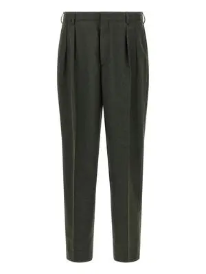 CELLAR DOOR Lucio Formal Pants - Green