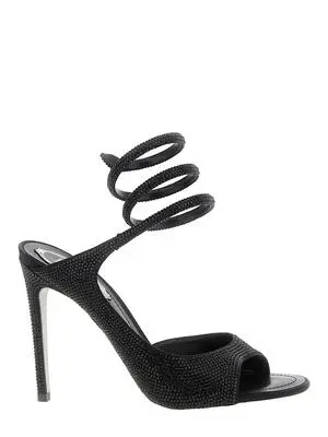 RENE CAOVILLA RENÉ CAOVILLA Audrey Satin Sandals
