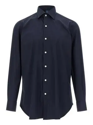 FINAMORE 1925 Napoli' Shirt - Blue