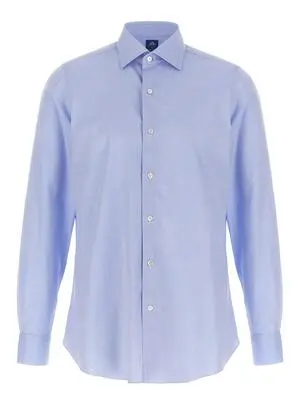 FINAMORE 1925 Napoli' Shirt - Light Blue