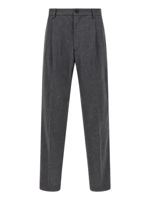 DEPARTMENT 5 Cool Wool Mélange Trousers - Gray